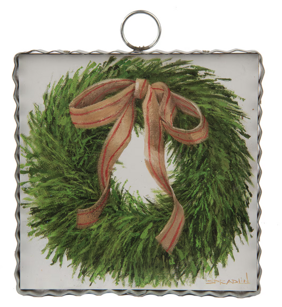 Mini Cedar Wreath Print Charm Attachment – AshleyNichole Designs