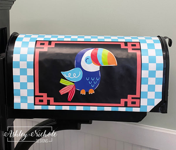 Bright Tropical Toucan - Magnetic Vinyl Mailbox Cover – AshleyNichole ...