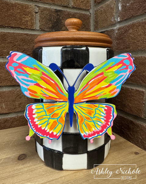 Abstract Butterfly - Mini Piece (Magnet/Velcro) – AshleyNichole Designs