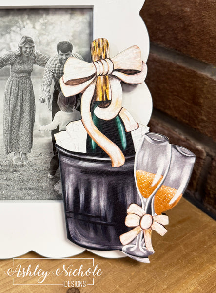 Champagne Celebration - Mini Piece (Magnet/Velcro) – AshleyNichole Designs