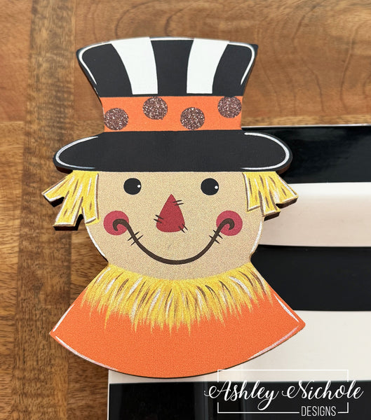 Scarecrow - Black/White - Mini Piece (Magnet/Velcro) – AshleyNichole ...