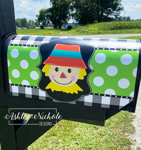 Scarecrow - Magnetic Vinyl Mailbox Cover – AshleyNichole Designs