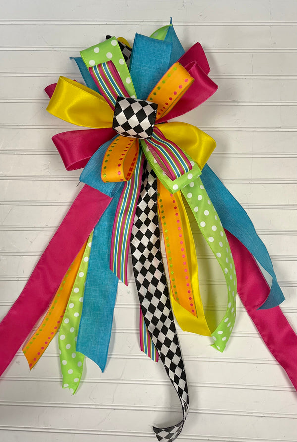 Spring-Summer-Bow - XL-Large Streamer-You choose colors ...