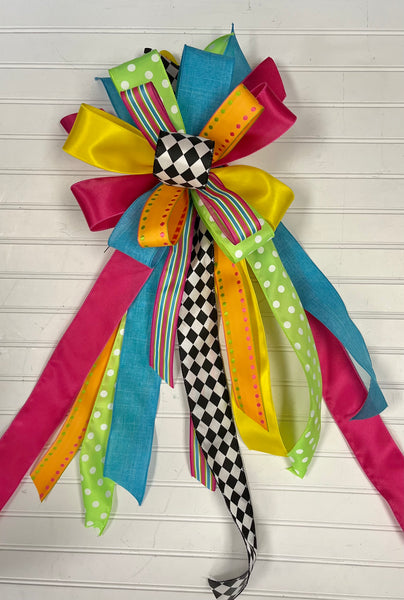 Spring-Summer-Bow - XL-Large Streamer-You choose colors ...